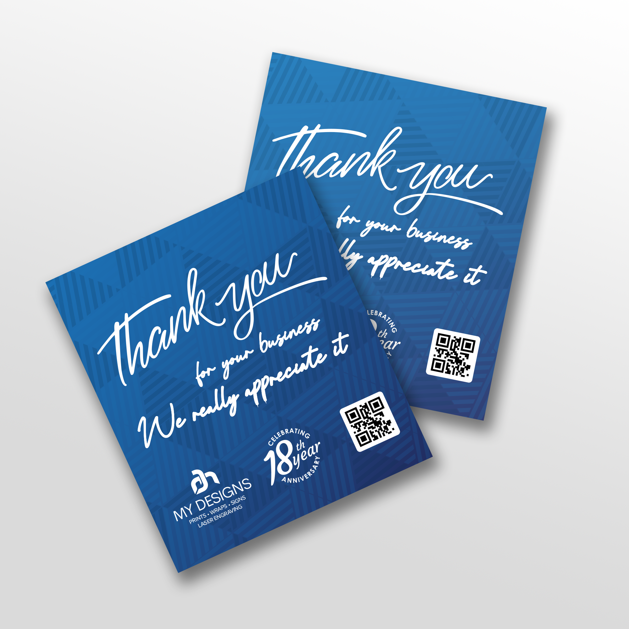 Thank You Cards – My Designs Graphics and Signs Inc.